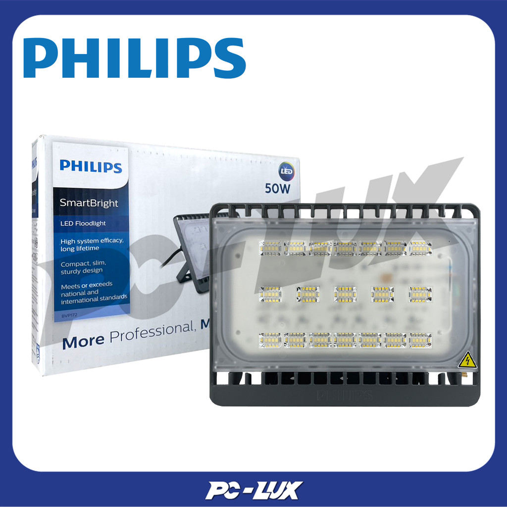 PHILIPS สปอร์ตไลท์ LED Floodlight รุ่น BVP172 50 วัตต์ | Shopee Thailand