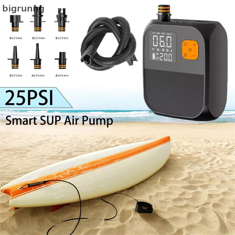 Bigrunng 25PSI แรงดันสูงแบบพกพา Air Compressor Stand Up Paddle SUP ปั๊ม ...