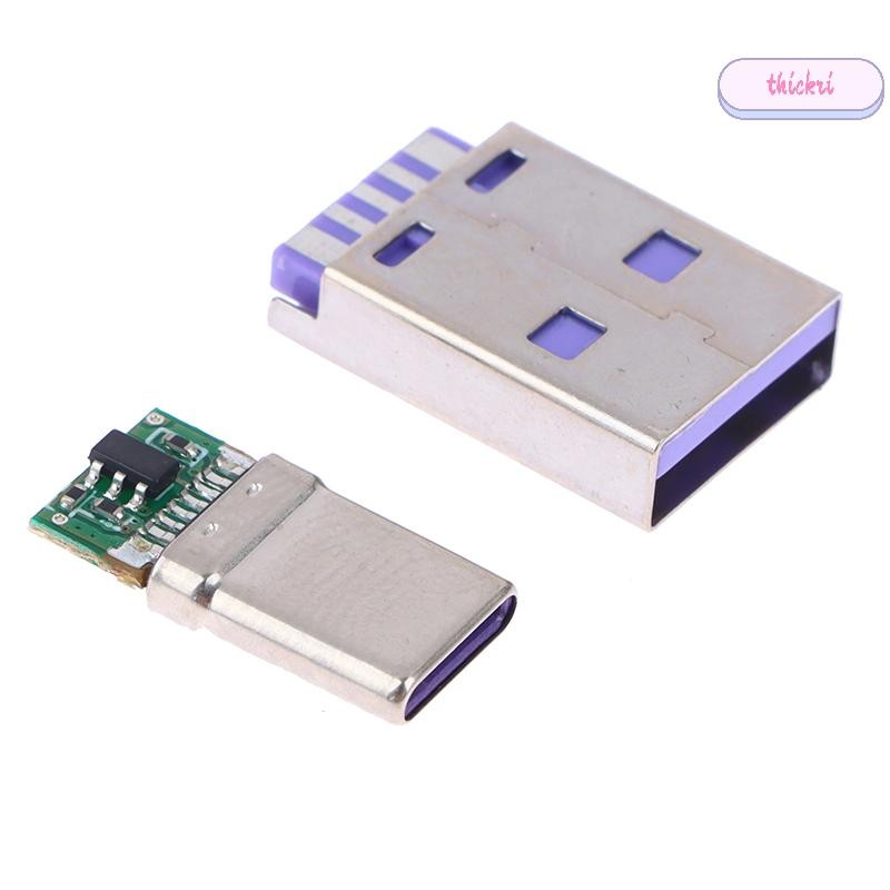 Tt DIY OTG Data Charge Kit 1 ชุด Fast Charge Type-C USB 65W 6.5A ชาย ...