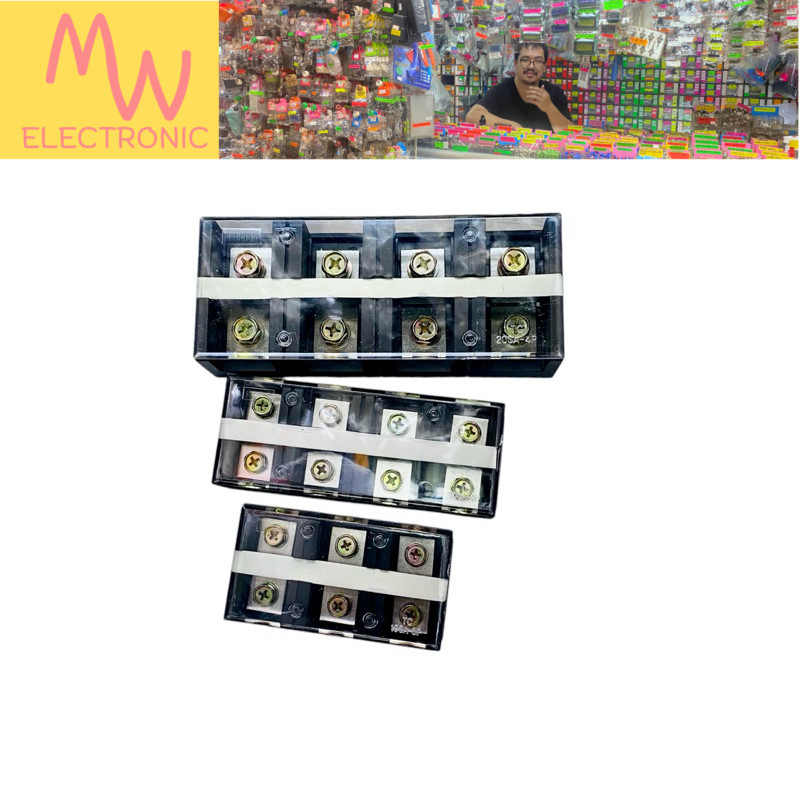 TERMINAL BLOCKS เทอร์มินอลบล็อกกระแสสูง ขั้วต่อสาย 600V 3P 4P 60A 100A 150A 200A 300A | Shopee ...