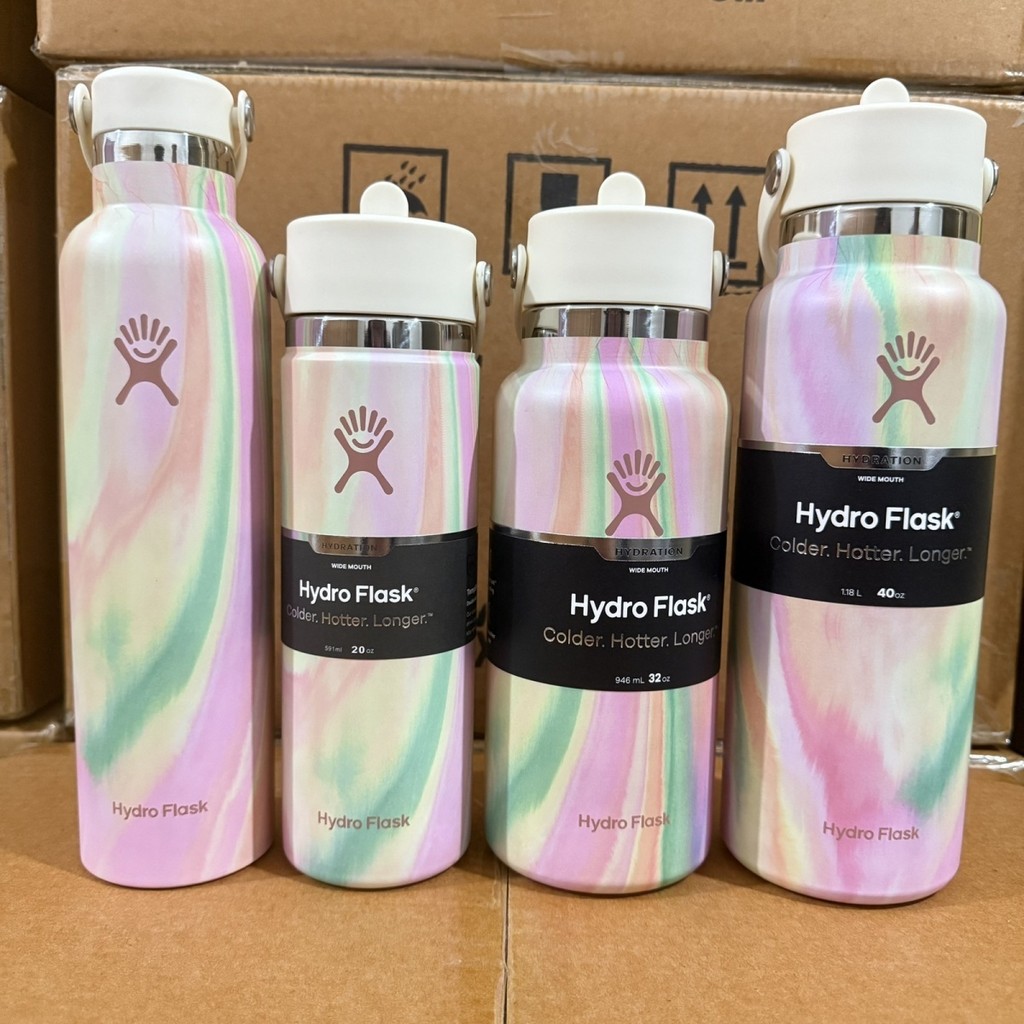 American Hydro Flask สไตล์ใหม่ Simple Gradient สีมูลค่าสูงฟางปากขนาด ...