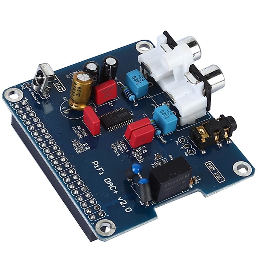 โมดูลการ์ดเสียง PIFI Digi DAC+HIFI DAC อินเตอร์เฟซ I2S สําหรับ 3 ...