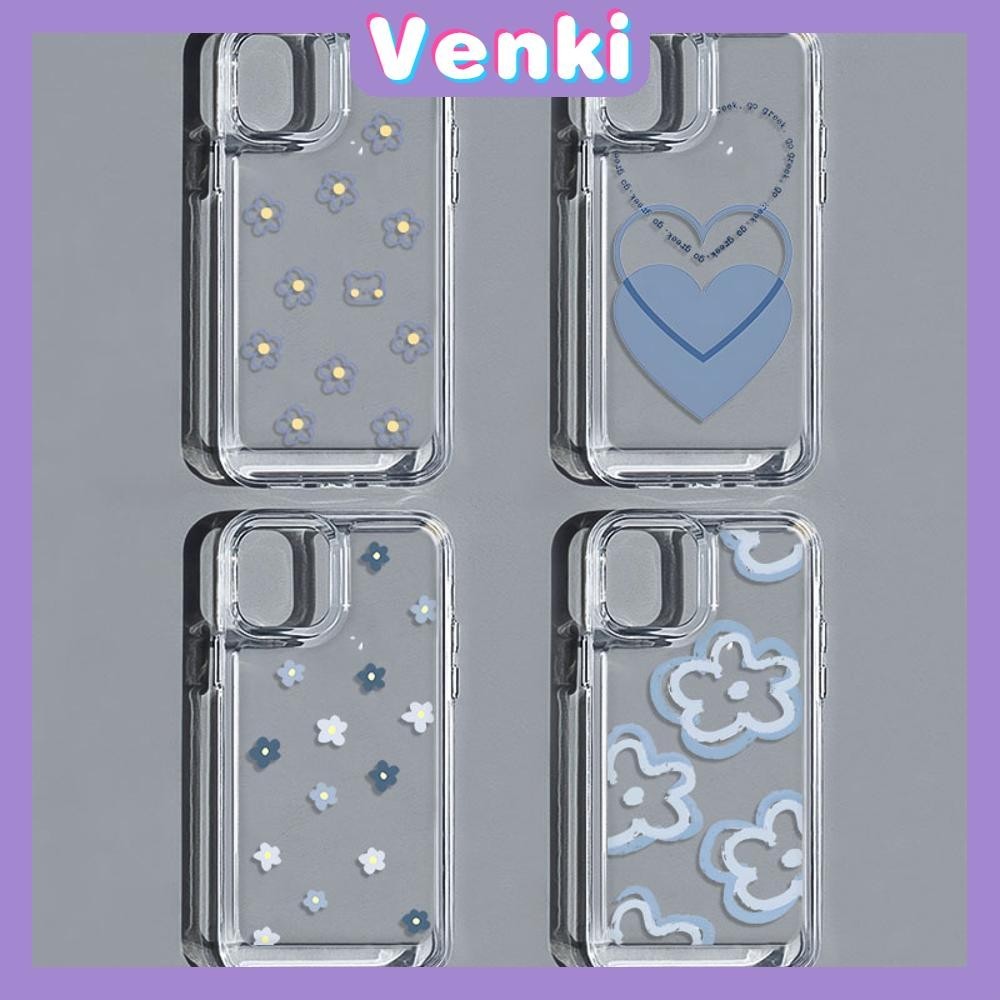 VENKI - สำหรับ iPhone 15 Pro Max เคสใส TPU ปุ่มชุบไฟฟ้าอ่อนป้องกันกล้อง ...