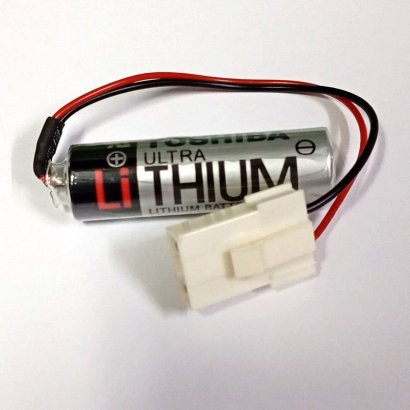 แจ็คขาว พิเศษ BATTERY 3.6V ER6V TOSHIBA แบตเตอรี่ลิเธียม ER6V/3.6V ...