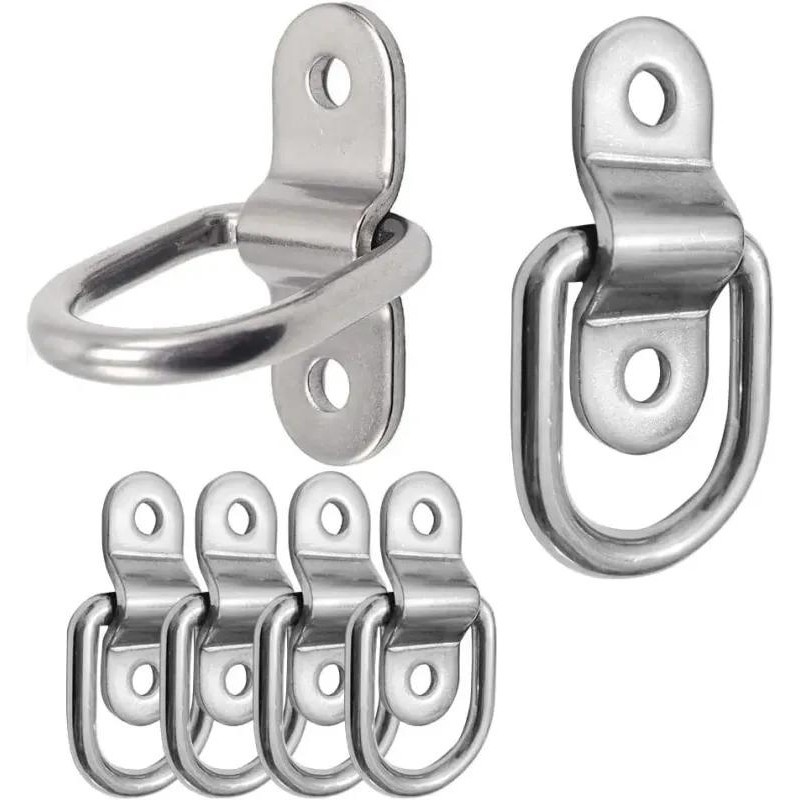 2 ชิ ้ น D-Ring คลิปยึดอุปกรณ ์ ฮาร ์ ดแวร ์ Marine เชือก Fastener ...