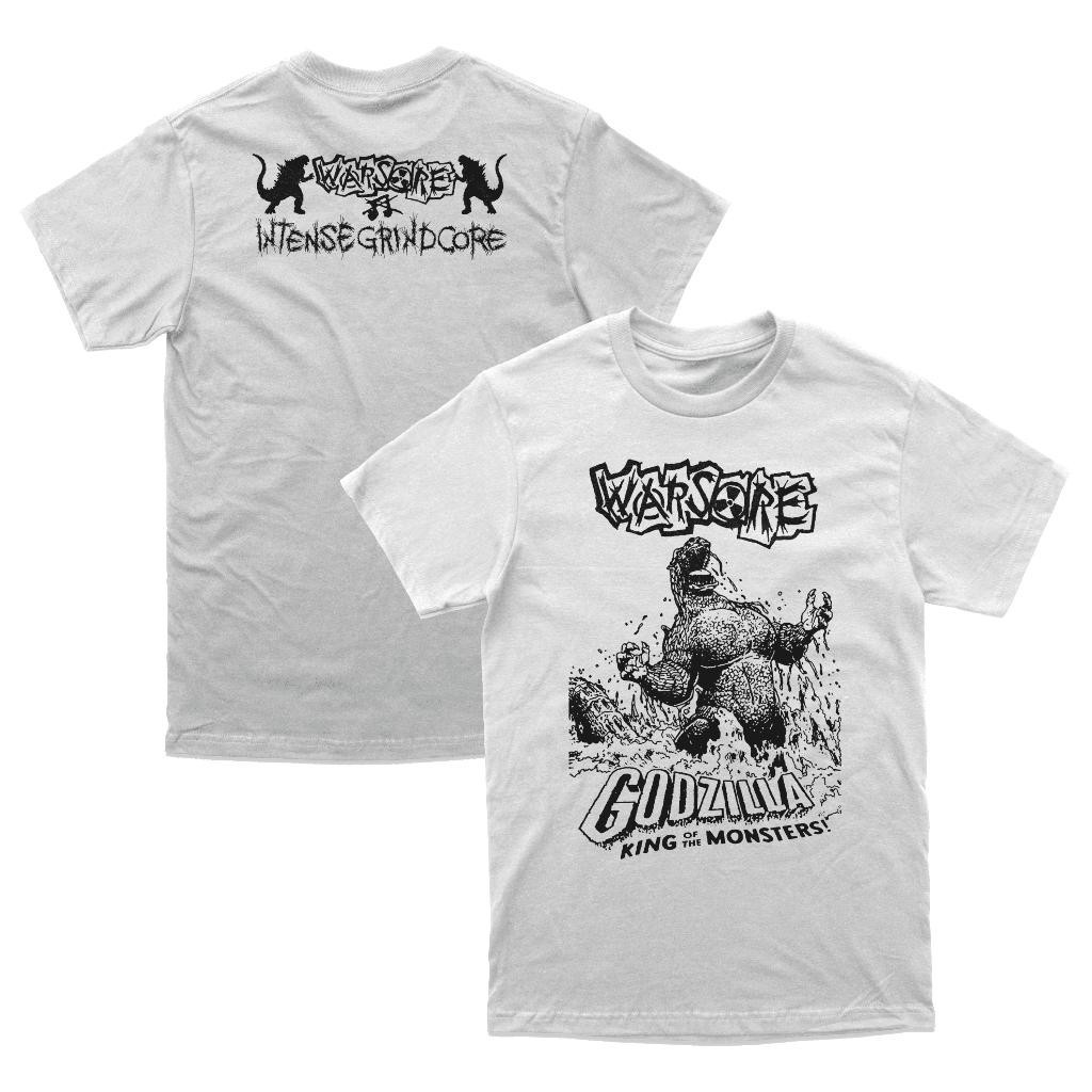เสื้อยืด พิมพ์ลาย Warsore Grindcore "Godzilla" | Shopee Thailand