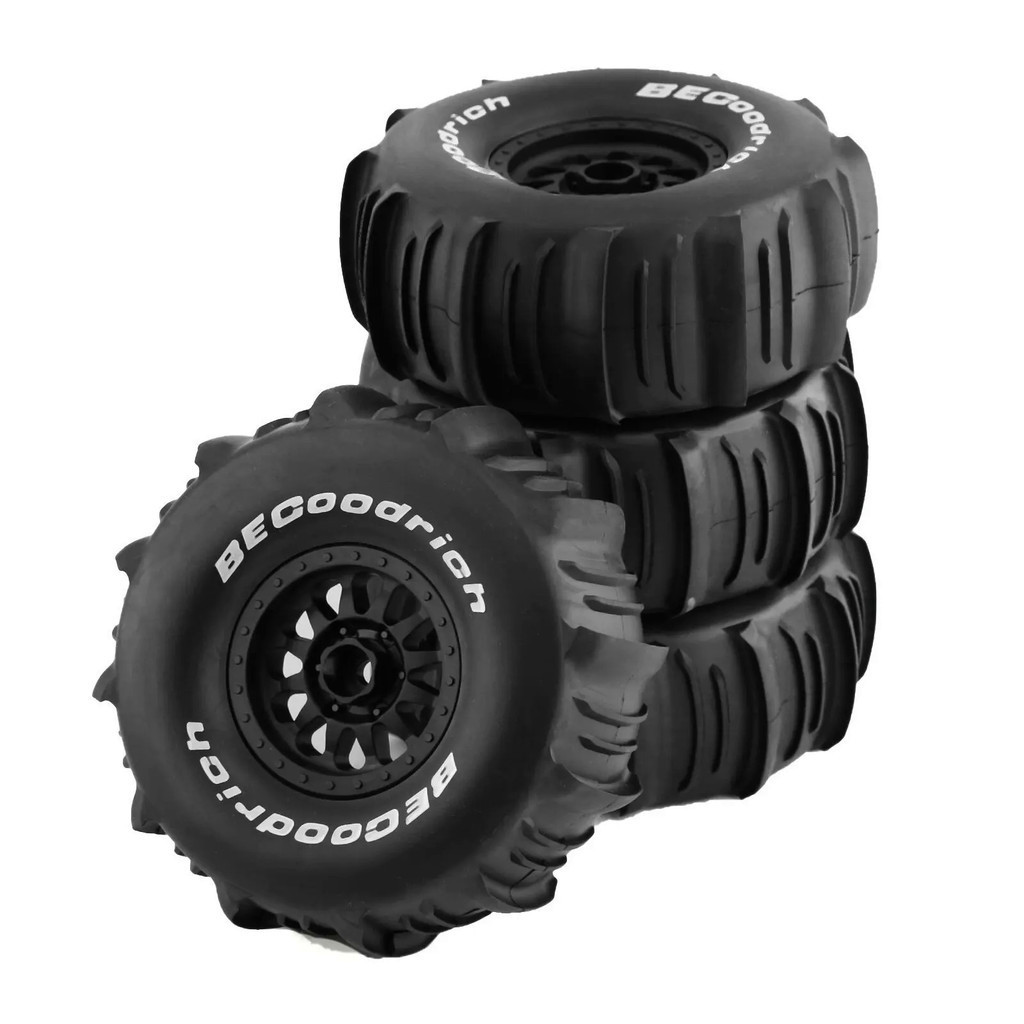 4 ชิ ้ น 138 มิลลิเมตร 1/7 ทะเลทรายสั ้ นรถบรรทุกทรายยาง 17 มิลลิเมตรล ...