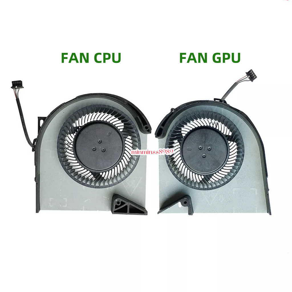 พันลมCPU+GPU Cooling Fan For DELL precision 7530 M7530 7540 M7540 ...