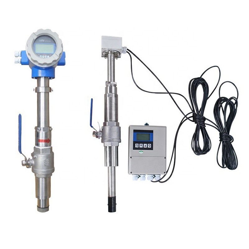 Intelligent High Precision Flow Meter Plug-in Electromagnetic Flowmeter Insertion Type Magnetic ...