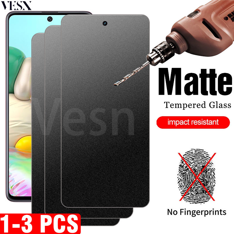 ฟิล์มกระจกเต็มจอแบบด้านรุ่น Samsung ss Galaxy A73 A72 A71 A52 A52s A51 A32 A21 A22 A21s A12 A11 ...