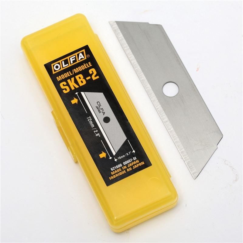 OLFA ใบมีดคัตเตอร์ (หลอด5ใบ) รุ่น SKB-2 | Shopee Thailand