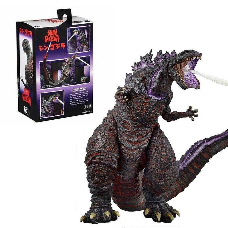 Neca Shin Godzilla Atomic Blast 2016-7 Action Figure 12 Head Tail Movie ...
