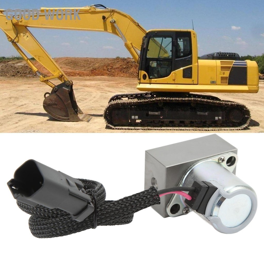 Good Work โซลินอยด์วาล์วตามสัดส่วน 702‑21‑55901 อลูมิเนียมอัลลอยด์ ...