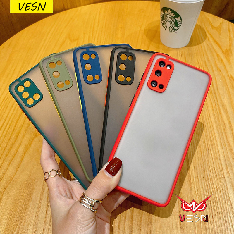 เคสผิวด้าน ตรงรุ่น เคสหลังด้านกันกล้อง เคสขอบสีกันกระแทก Samsung ss Galaxy A56 A55 A36 A35 A26 ...