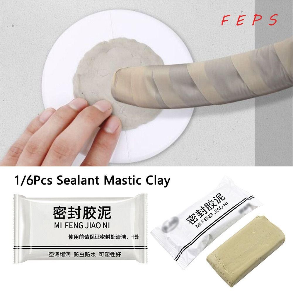 Feps 1/6 ชิ้น Sealant Mastic Clay Home Repair Wall Hole Seal Gap ...