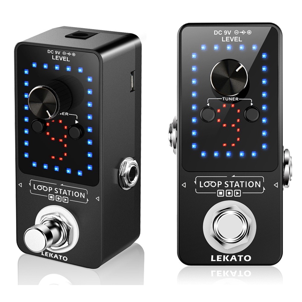 Lekato Guitar Pedal Effect Looper Switcher Box Unlimited True Bypass ...