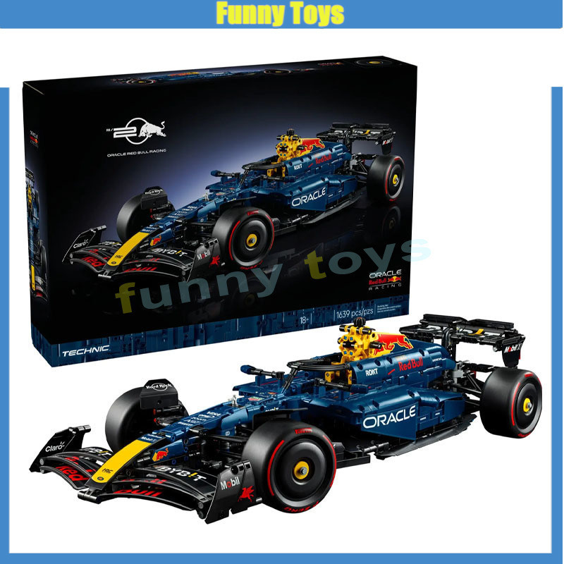 42206 Racing RB20 F1 รถ Building Blocks สูตร Racing Technic 2 สปีด ...