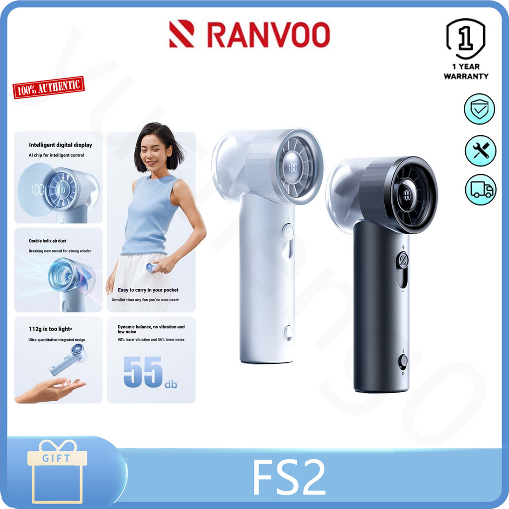 RANVOO FS2 Handheld small fan Small ultra fast Violent Turbo USB ...