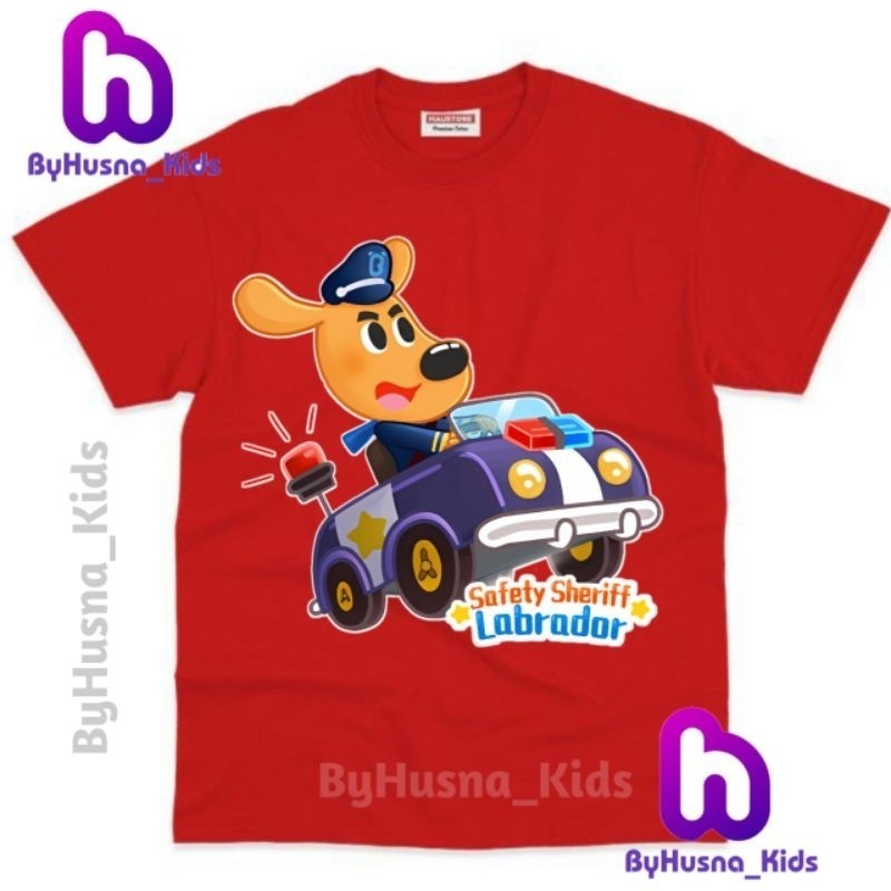 children clothes เสื้อยืด พิมพ์ลายตัวอักษร SHERIFF LABRADOR UNISEX ...