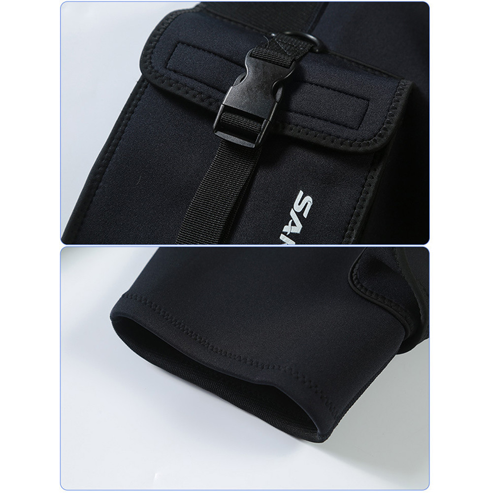 [Laiicee.th ] 3mm Neoprene Wetsuit Tech Shorts Keep Warm Unisex Wetsuit ...