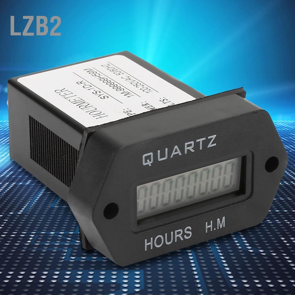 LZB2 SYS1DR อุตสาหกรรมจอแสดงผลดิจิตอลจับเวลาอิเล็กทรอนิกส์สะสมตัวนับเวลา 100V250VAC | Shopee ...
