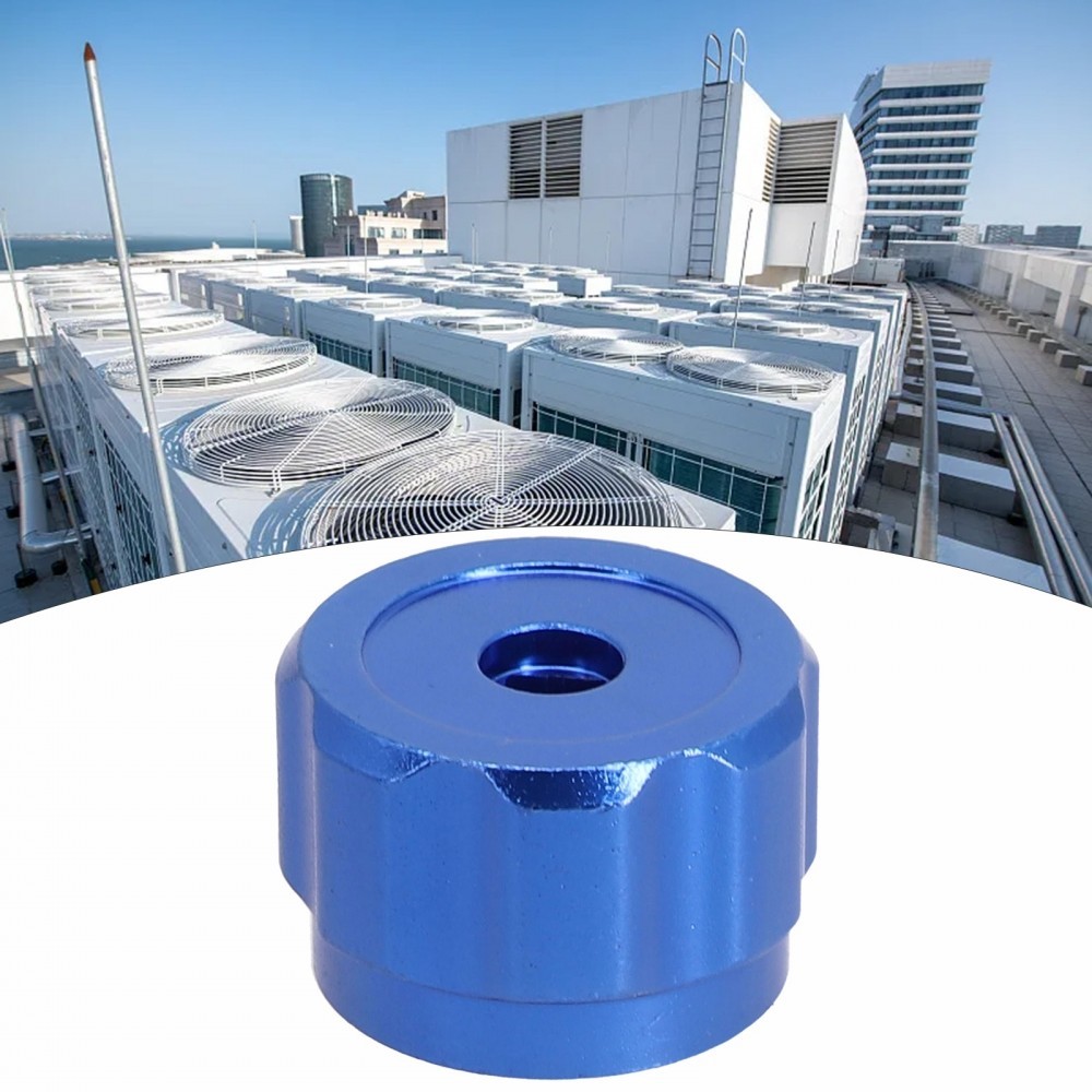 [TSKTH]Blue Round Wheel Handle for Faucets and Manifold Gauges Durable ...