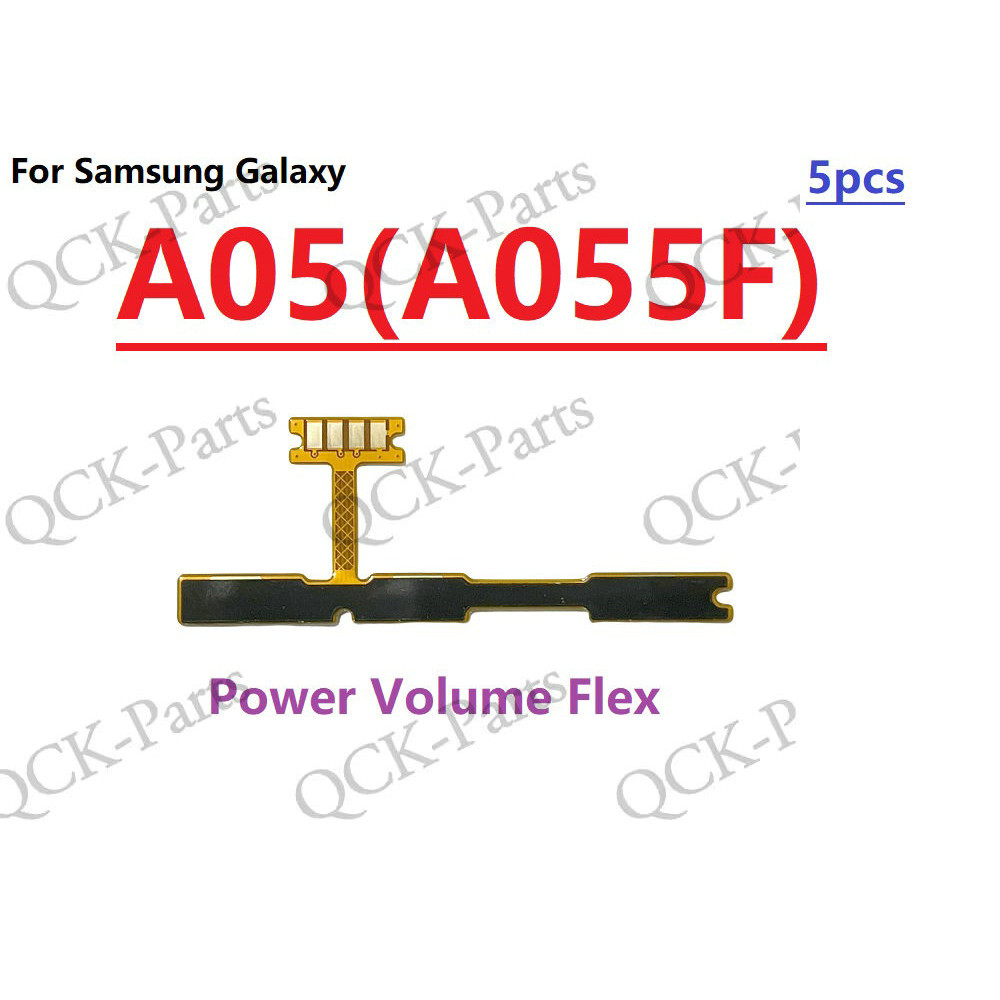สําหรับ Samsung Galaxy A05 A055F เปิด/ปิดปุ่มสวิทช์ Volume Up Down ปุ่ม ...