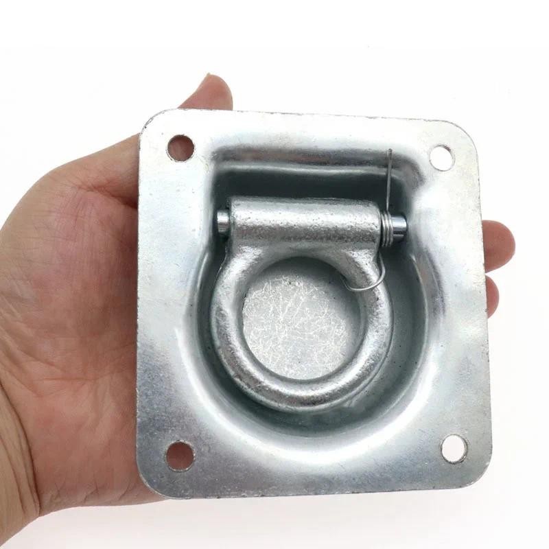 ฝัง Flush Mount Lift Handle แหวนดึง Hatch Deck บานพับ Trailer Tie-Down ...