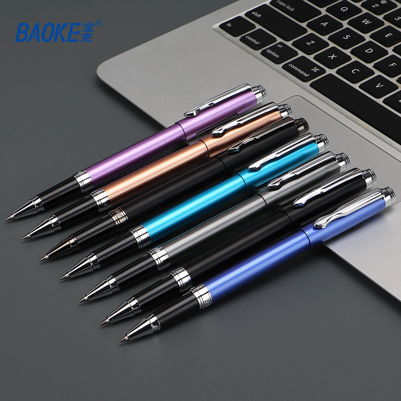Baoke Gel Pen Luxury 0.7 มม.โลหะธุรกิจเจลปากกา PM183 | Shopee Thailand