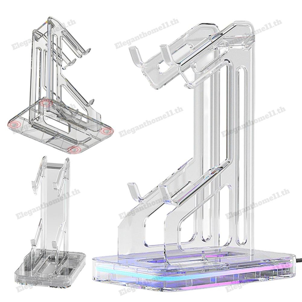 Rgb Gamepad Rack Stand Anti-Scratch Desk Mount Game Controller Rack ...