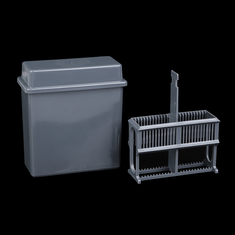 Afl 24 Slots Staining Jar Rack สําหรับกล้องจุลทรรศน์สไลด์,Slides ...