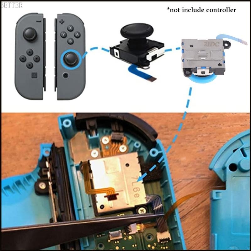 Bett Controller Rocker Sensor จอยสติ๊ก Thumb Stick Grips หมวกปุ่ม 3D ...