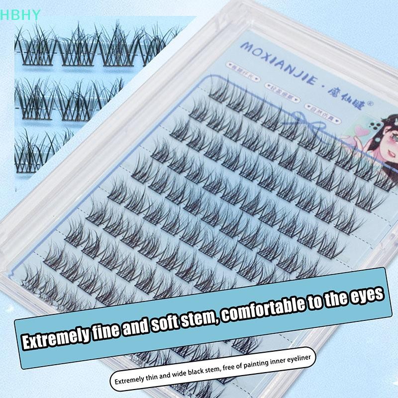 HB ขนตาปลอม Self-กาว DIY Segmented Eyelash Extension อะนิเมะเครื่องมือขยายตาHY | Shopee Thailand