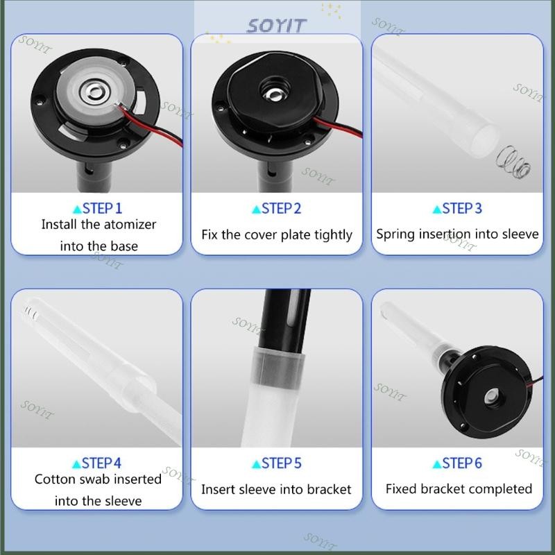 Soyit DC5V USB Ultrasonic Humidifier โมดูลไดร์เวอร์ความชื้นอัลตราโซนิก ...