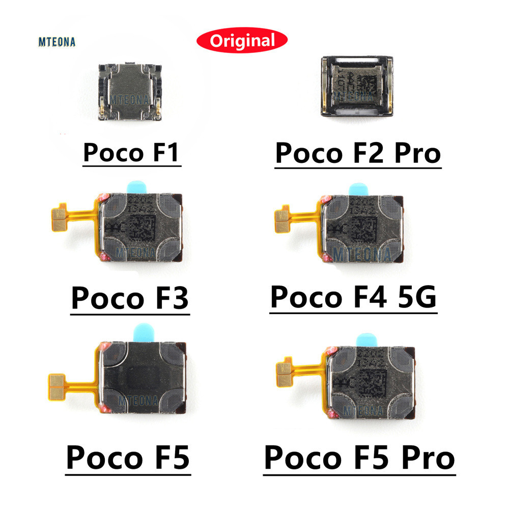 หูฟังด้านบนลําโพงเสียงหูฟังหูฟัง Flex สําหรับ Xiaomi Poco F5 F4 F2 F3 ...