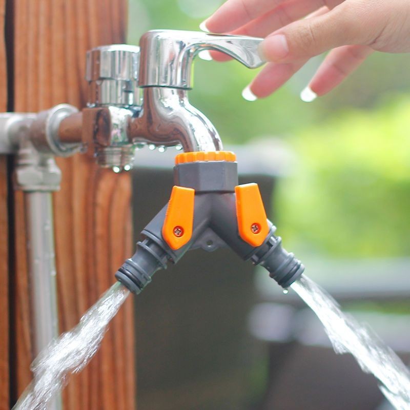 Nadster ก ๊ อกน ้ ําวาล ์ ว 2-way Water Divider 4 จุด 6 จุดเกลียว 2-way ...