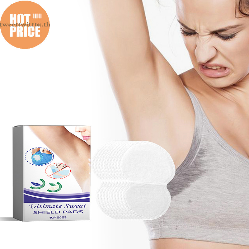 Trtu 10 ชิ้น/เซ็ต Underarm Sweat Pads ดูดซับ Liners ปะเก็นใต้วงแขนจาก ...
