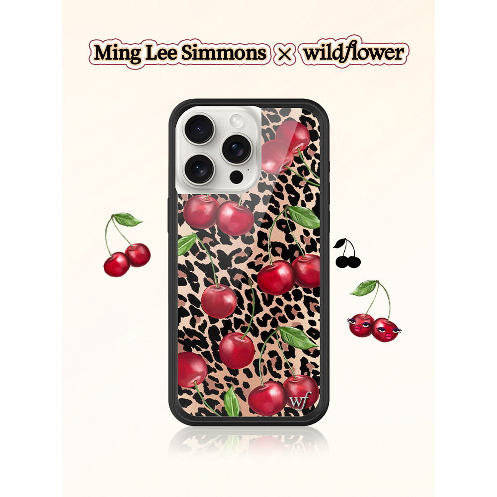 Ming Lee Simmons x Wildflower ชื่อร่วม WF เคสโทรศัพท์สําหรับ iPhone 12 13 14 15 16 Pro Max 14 15 ...