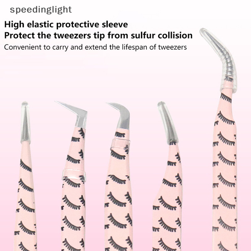 Speedinglight 1 PC แหนบขนตาสแตนเลส Anti-static Non-ic Professional ...