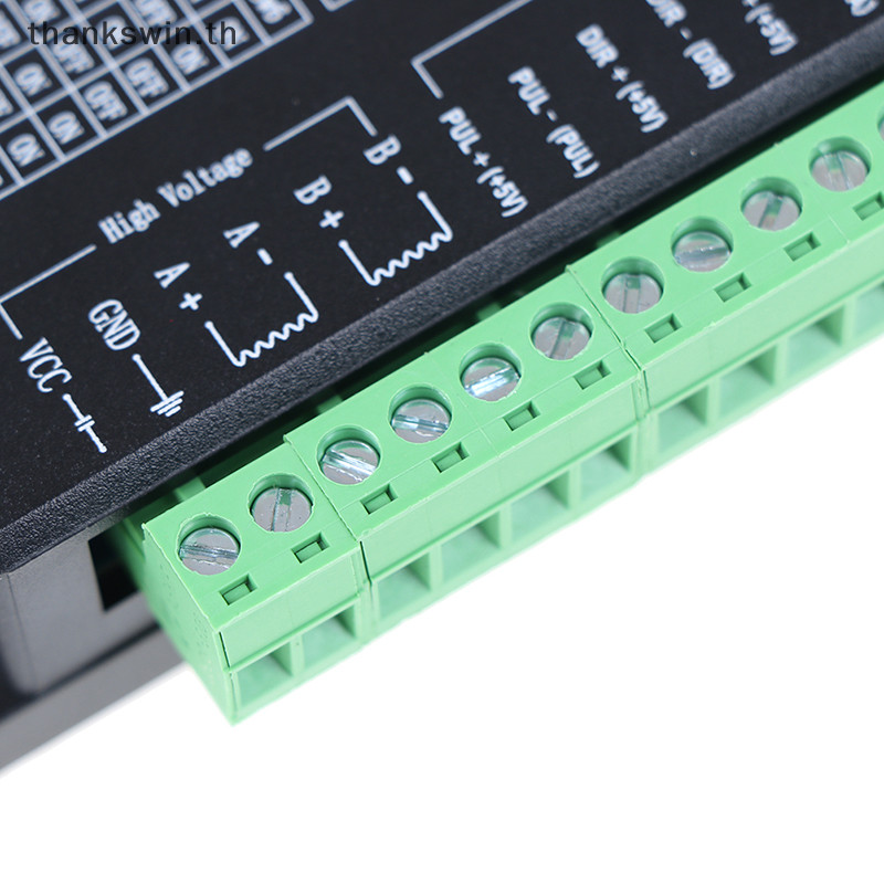 Thankswin TB6600 Stepper Motor Driver 4A 9 ~ 42V TTL 32 Micro-Step CNC ...