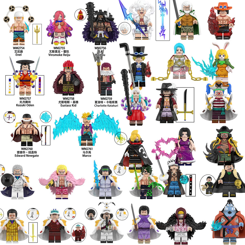 One Piece Building สอน Kohza Doflamingo Enel Luffy Ace Sabo บล็อกของ ...