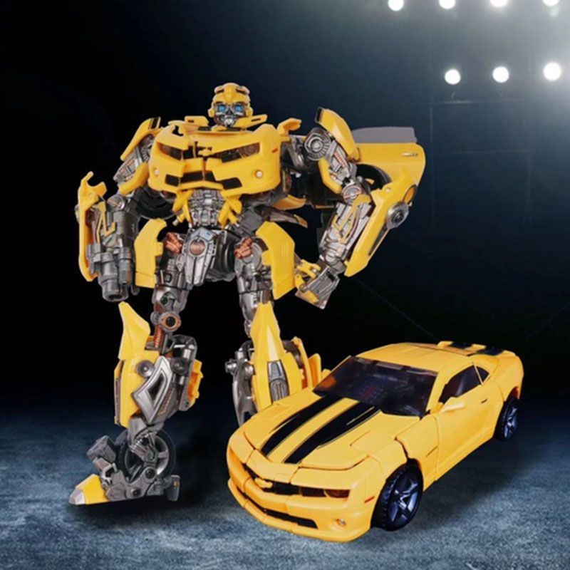 ของเล่นแปลงร่างผึ้งดำ WW01 Bumblebee WW01B รุ่นโลหะ King Kong โมเดลรถ ...