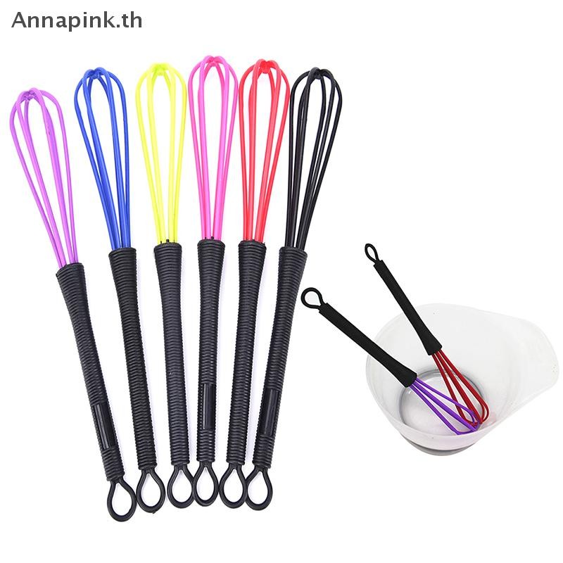 Ank 1X Mini Salon Hairdressing Tool Tint สี Dye Whisk บอลลูน Whip Mixer ...