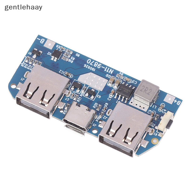 Gent เมนบอร์ดโทรศัพท์มือถือ Type-C Dual USB 5V 2A พร้อมไฟ LED DIY อุปกรณ์เสริม EN | Shopee Thailand