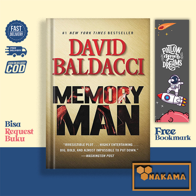 Memory Man โดย David Baldacci (เวอร์ชันภาษาอังกฤษ) | Shopee Thailand