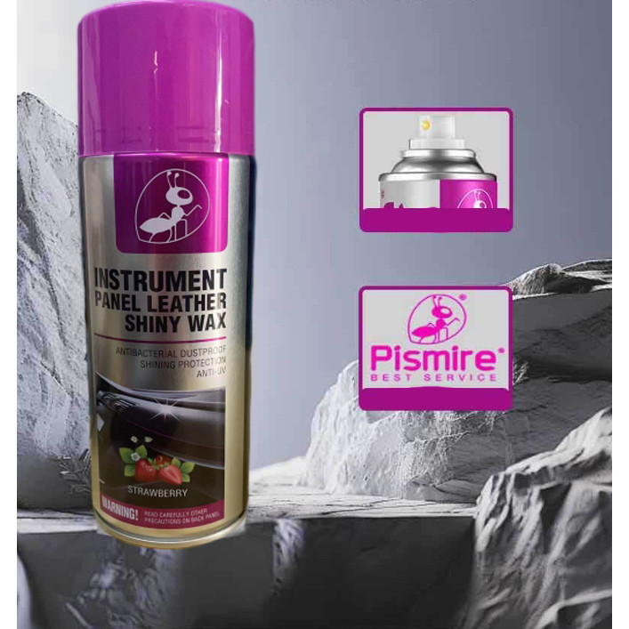 Pismire สเปรย์เคลือบเงา คอนโซล รถยนต์ เบาะหนัง แผงหน้าปัดรถ ปกป้องภายใน ...