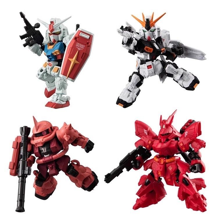[ Btf ] Ready Stock BANDAI Box Egg Gundam MOBILITY JOINT SP Yuanzu Red ...