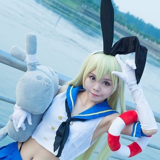 Kantai Collection shimakaze คอสเพลย ์ Fleet Ship Girl Collection Shima ...