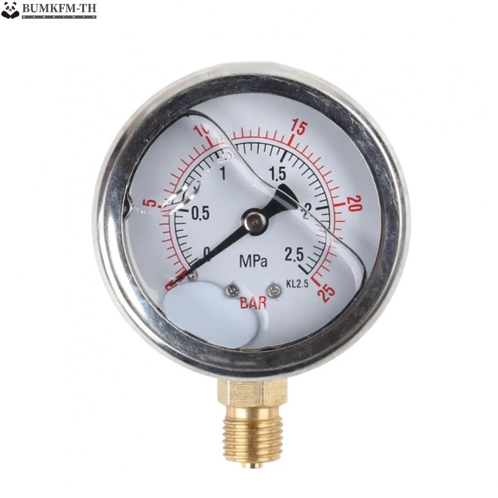 ทนต ่ อการสั ่ นสะเทือน 14x1 5 มม . Radial Oil Filled Vacuum Pressure Gauge Y60 02 5Mpa | Shopee ...