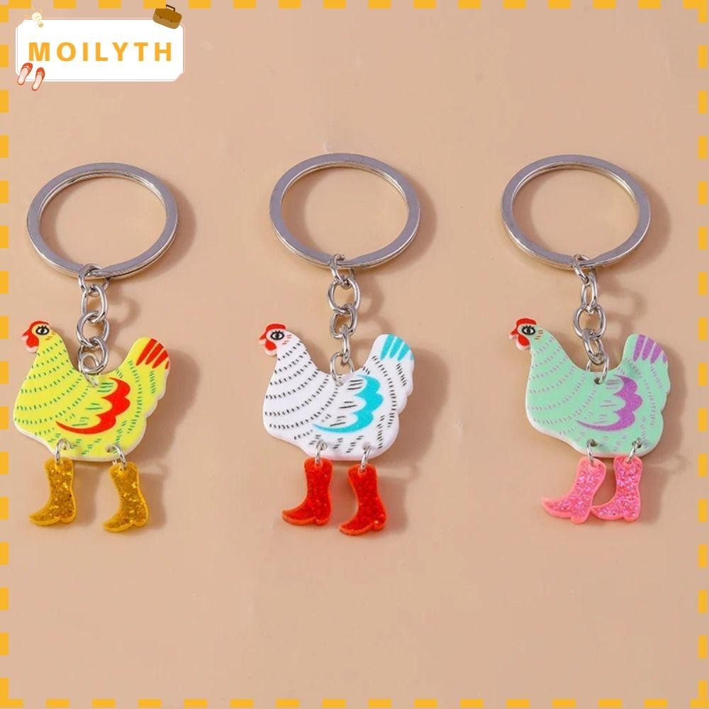 Moilyth พวงกุญแจ, DIY เครื่องประดับของขวัญสัตว์พวงกุญแจจี้,ตลกอีสเตอร์ ...